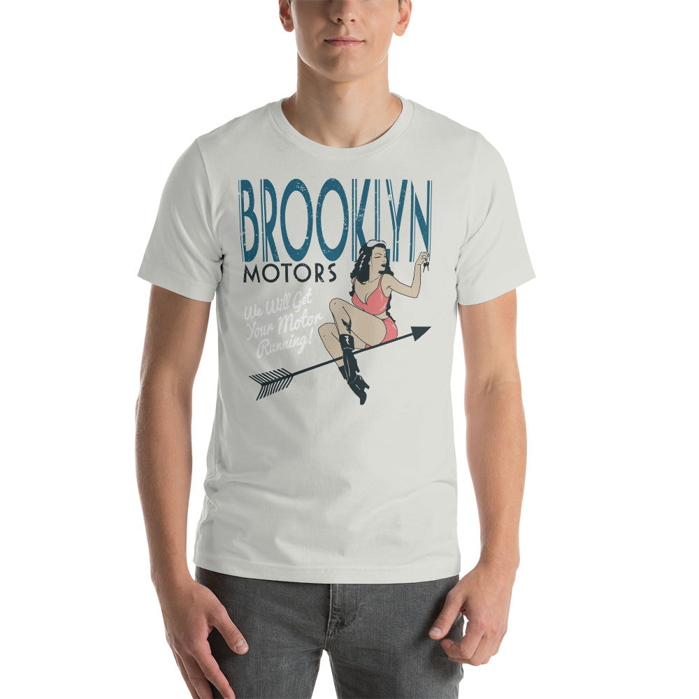 Motorcycle T shirt | Pin up girl T-Shirt | Brooklyn Motors – Brooklyn ...